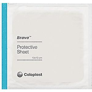Coloplast 32105 Brava Skin Barrier Protective Sheets - 4" x 4", Box of ...